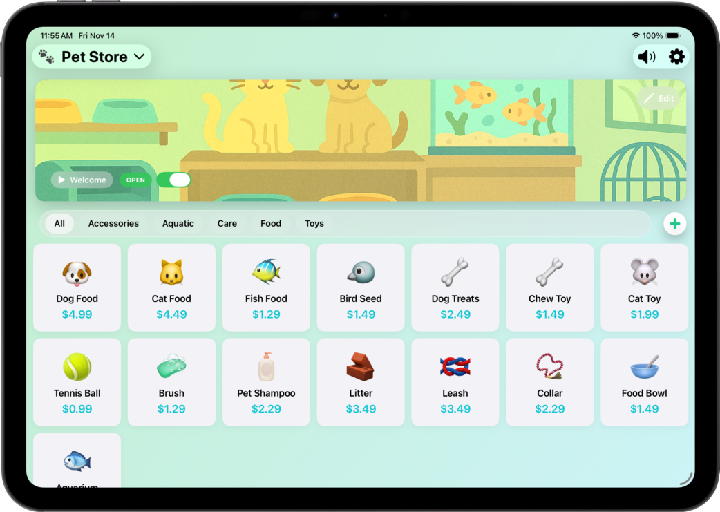 Kids Cash Register - Fun Math Learning App for Kids